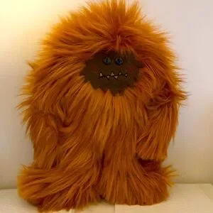 Hand Crafted | Toys | Bigfoot Sasquatch Plush Faux Fur Doll Golden ...
